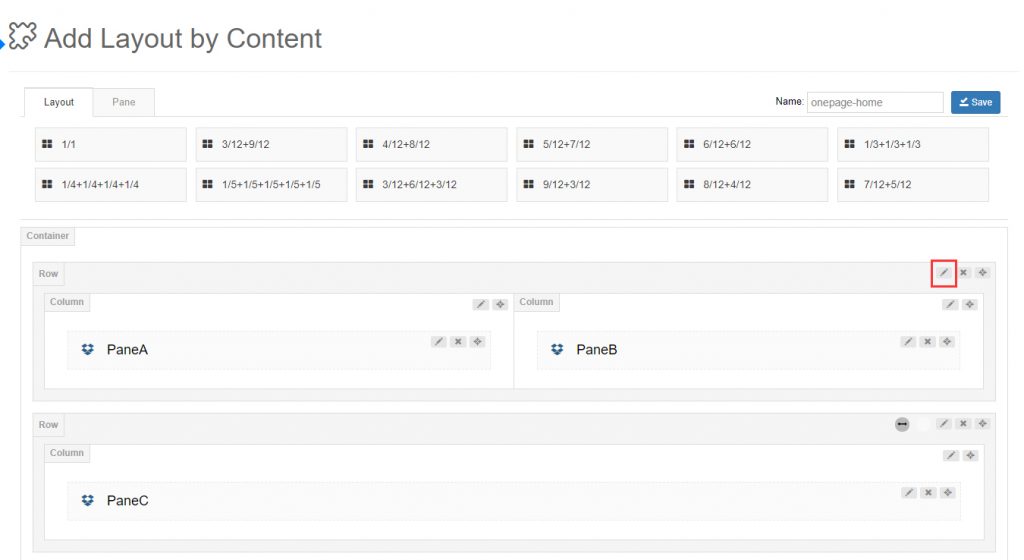How to set OnePage – Amiri – Help DOC