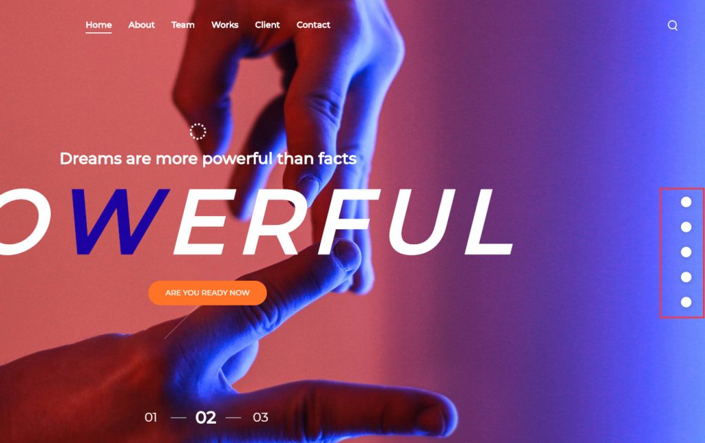 How to set OnePage – Amiri – Help DOC
