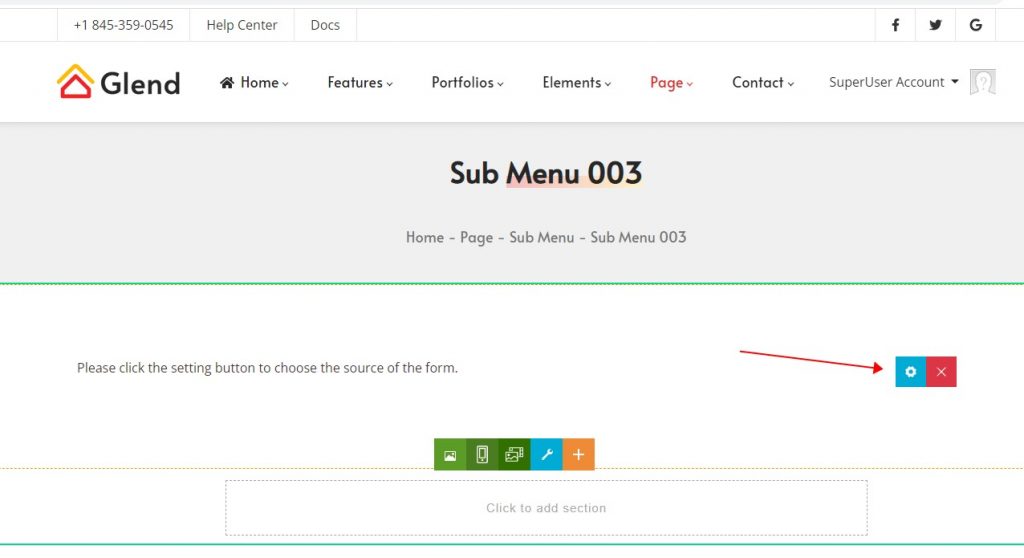 How to set powerforms – glend – Help DOC