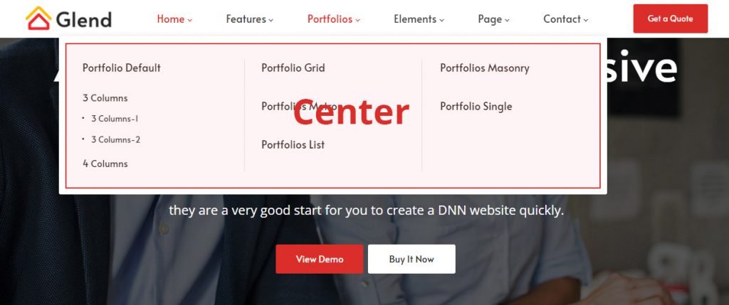 How to set the Maga Menu – glend – Help DOC