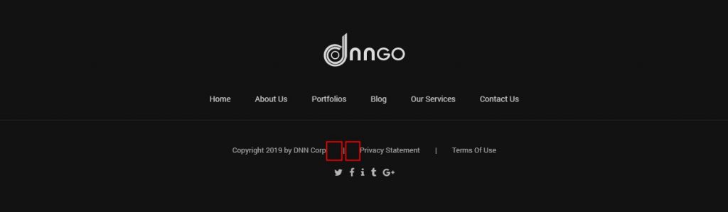 Footer Layouts – obvio – Help DOC