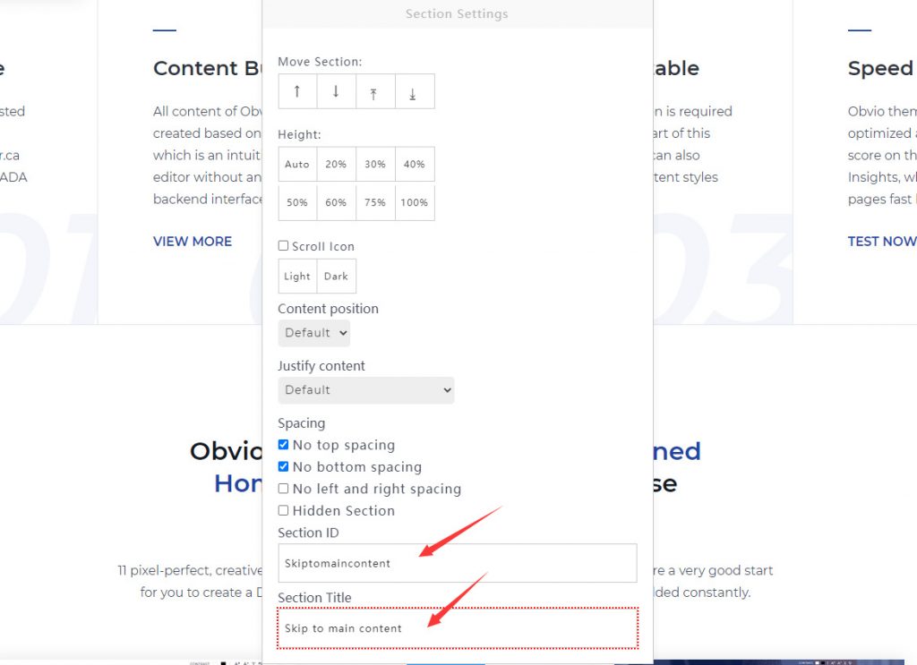 How to set Bypass Blocks – obvio – Help DOC